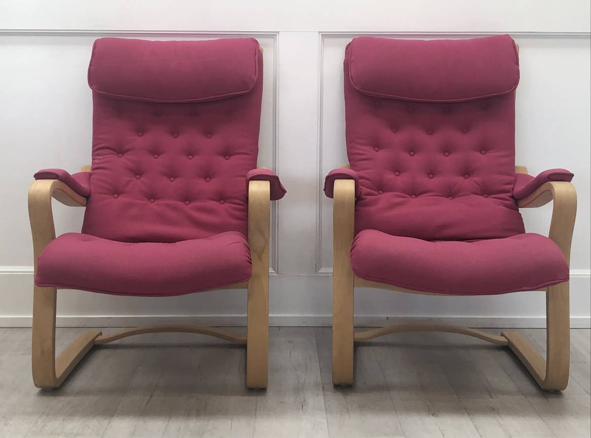 Gustav Axel Berg "Peter" Chairs – Split Level Modern