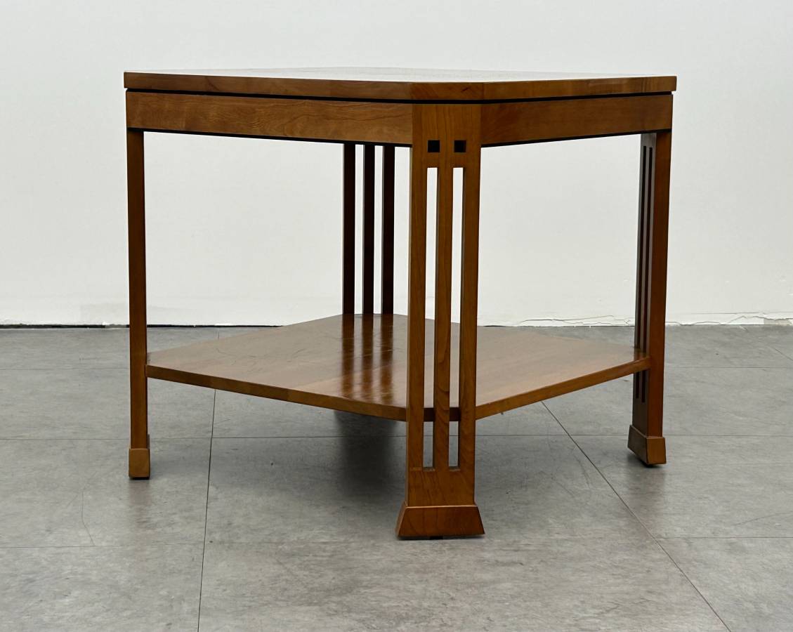 Stickley End Table – Split Level Modern